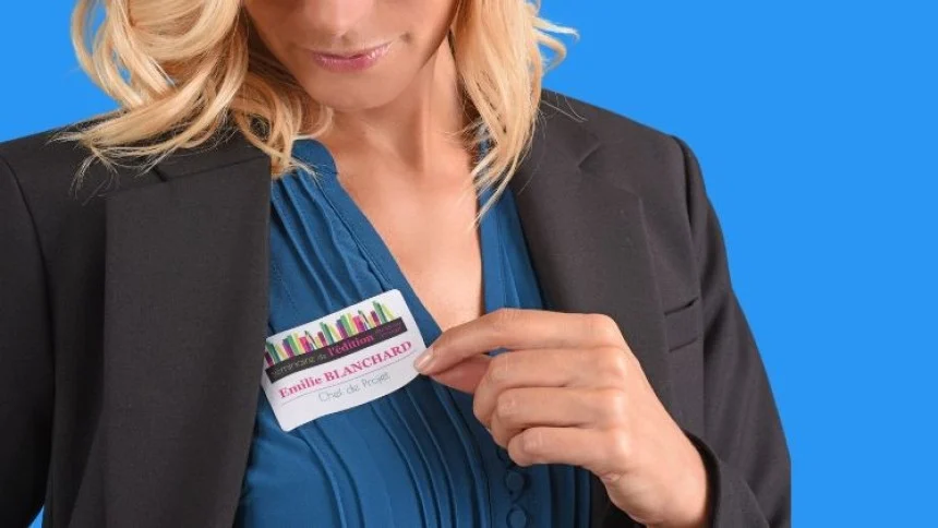 Comment imprimer des badges autocollants Avery avec QR-code ? | Prezevent